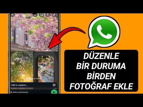 WhatsApp'ta Düzen Kullanarak Bir Duruma Birden Fazla Fotoğraf Nasıl Eklenir?.