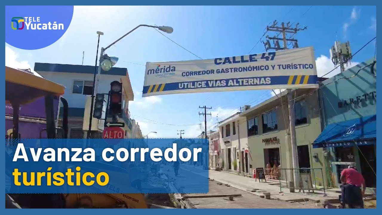 ASÍ VA A QUEDANDO EL CORREDOR TURÍSTICO GASTRONÓMICO DE MÉRIDA | TELE ...