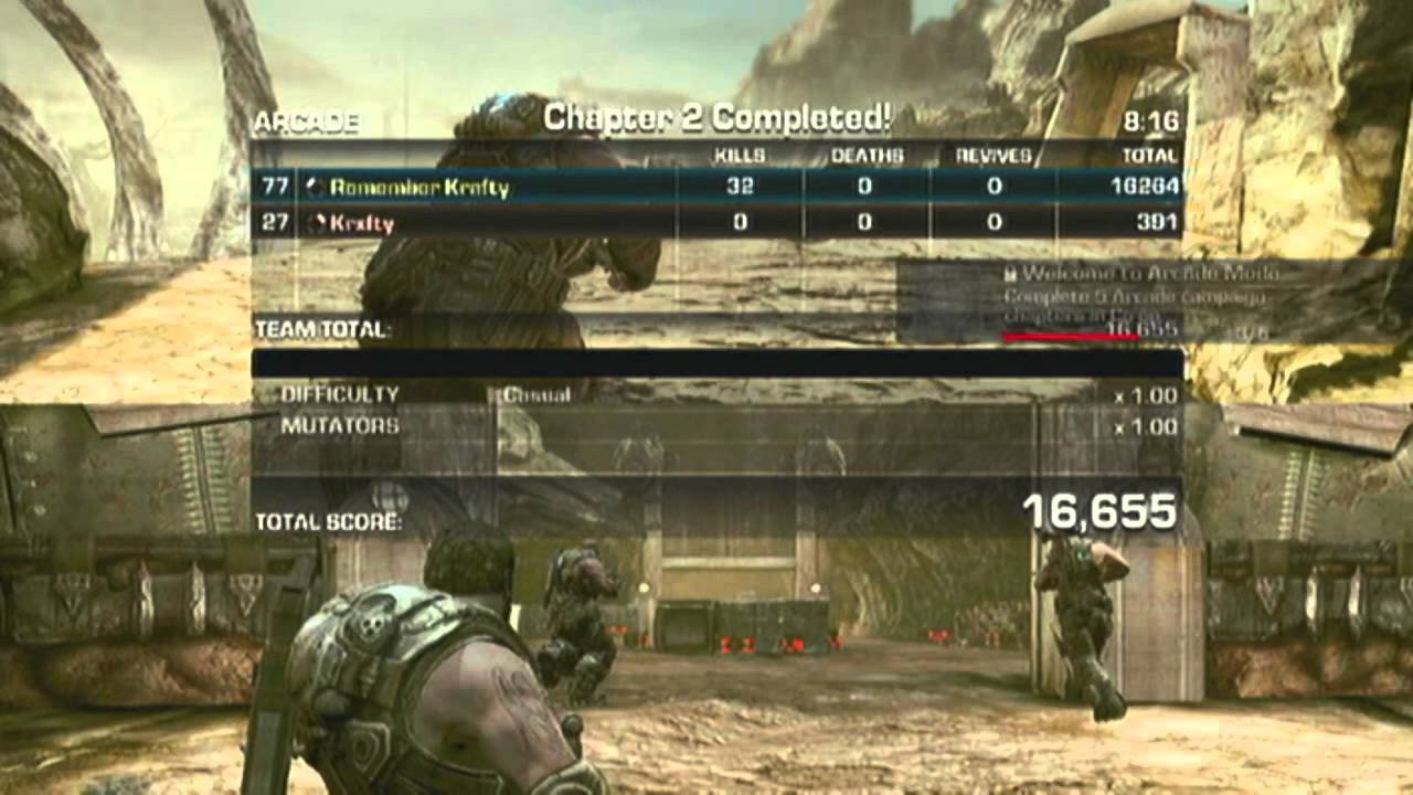 Gears of War 3: How to get 3 Easy Onyx Medals in Arcade Mode! - YouTube