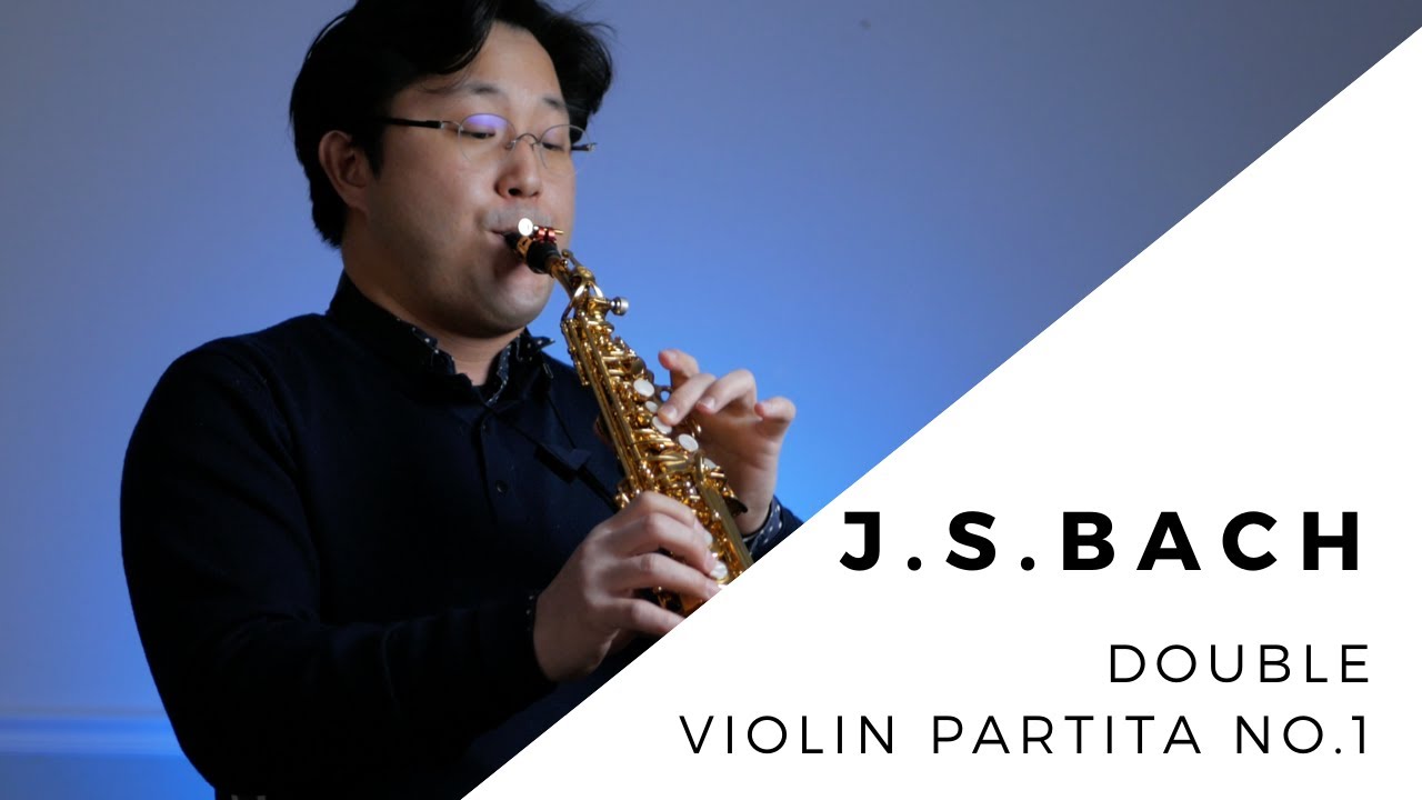 【Classical Saxophone Solo Performance】Soprano Sax J.S. Bach Violin ...