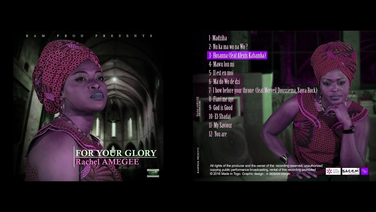 Rachel AMEGEE - Full Album FOR YOUR GLORY - YouTube