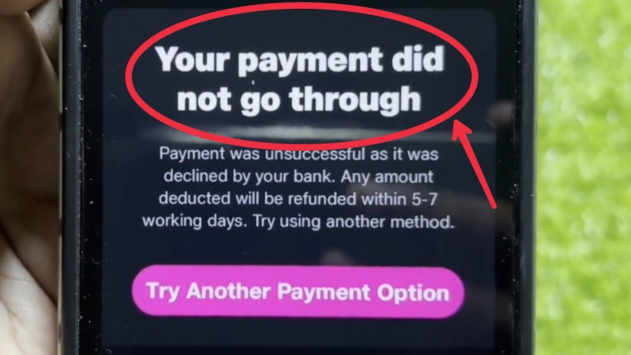 Jio Cinema Your payment did not go through Problem Solve - YouTube