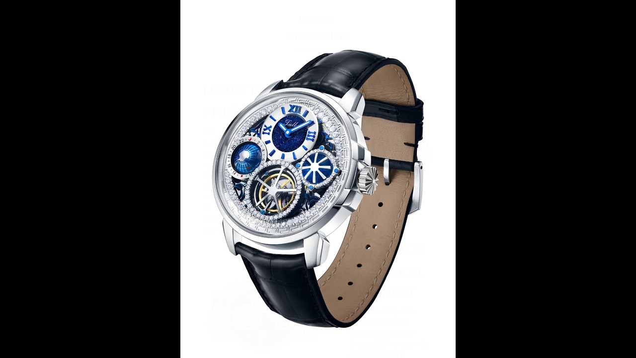 TIELBO Jewelry Watch T715M Tourbillon Mechanical movement Brand Fashion ...