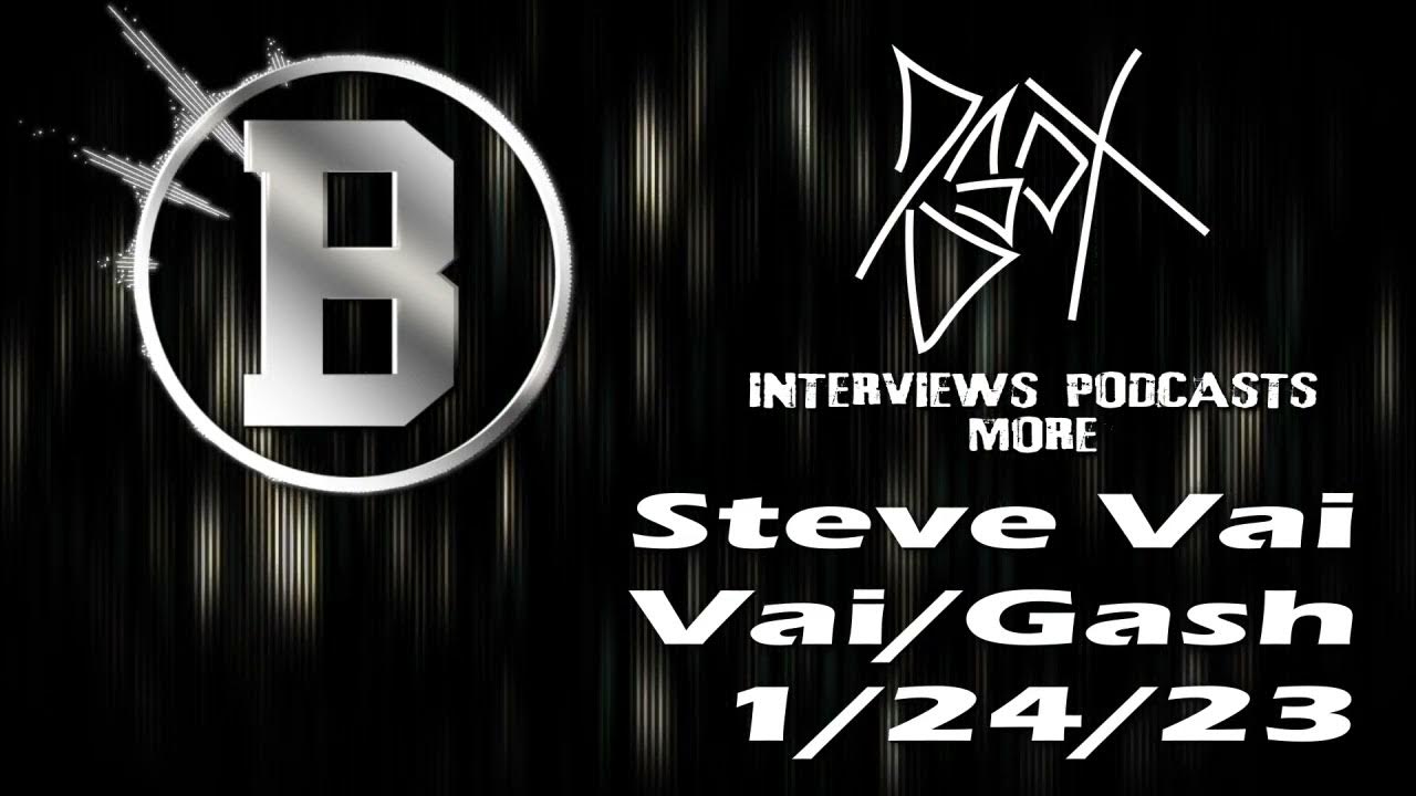 Steve Vai - Vai/Gash Interview - YouTube