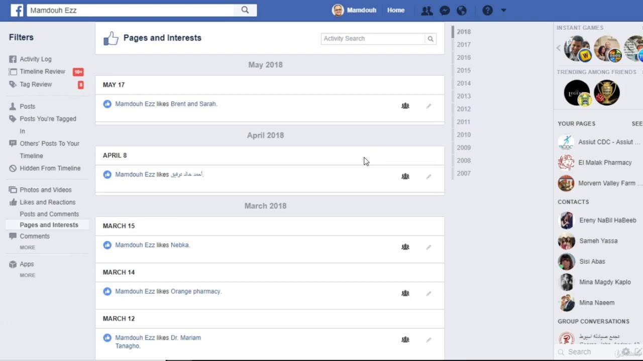 New How to Get a copy of your Facebook Information - YouTube