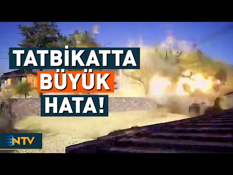 Tatbikatta Atılan Bomba Mahalleye Düştü! | NTV