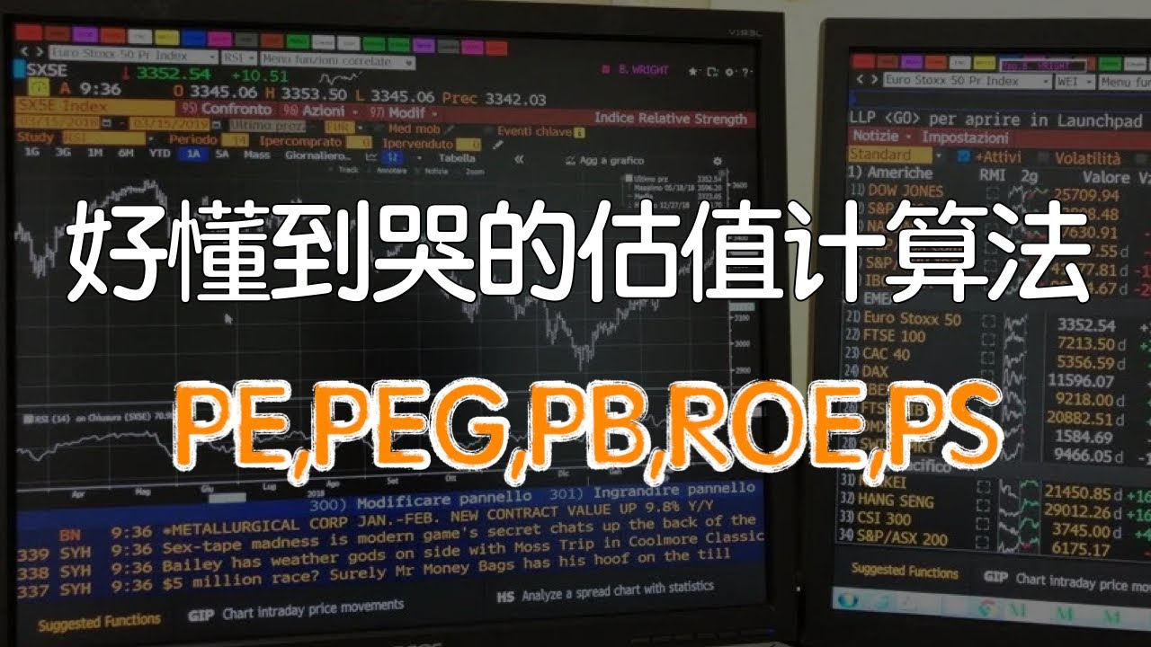 投资必修课-股票常用估值模型分析|如何判断股价是否合理？ #PE市盈率#PB市净率#PS市销率#PEG#ROE - YouTube