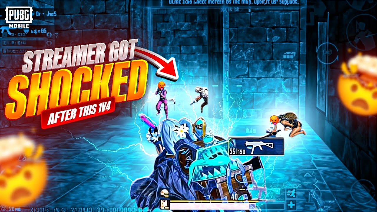 Streamer Got Shocked After This Fastest 1v4 Clutch 🔥 | MK BRAND ♥️ ...