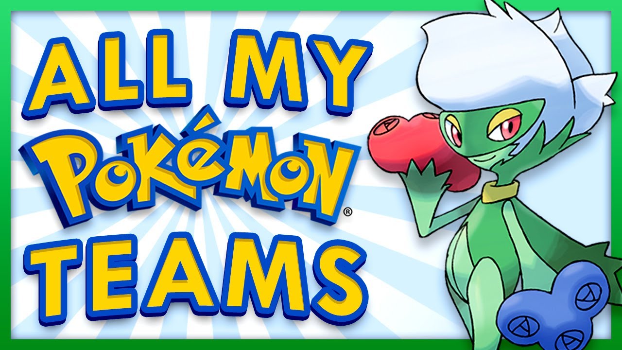 My Pokemon Teams - YouTube