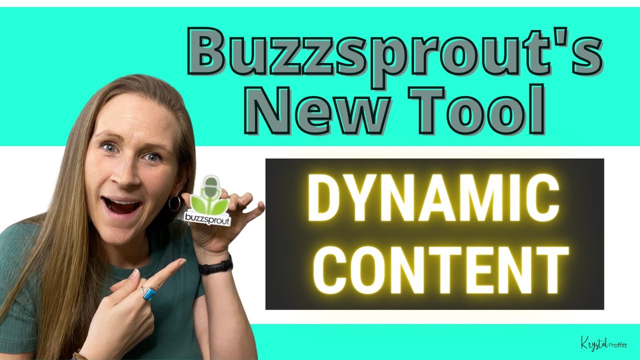 Dynamic Podcast Content Buzzsprout's Newest Tool - YouTube
