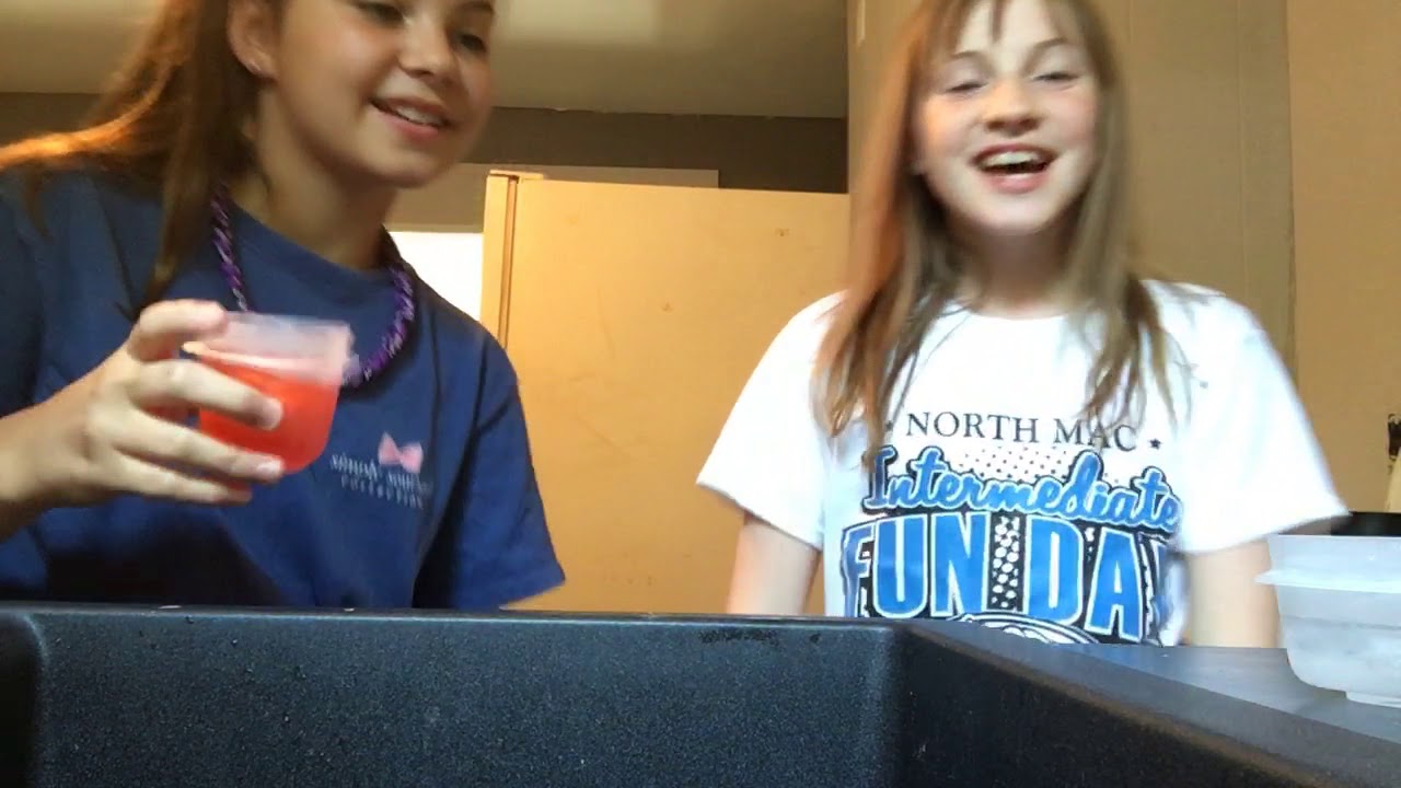 Eating ice w/ water in it - YouTube