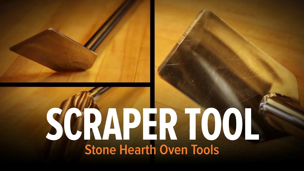 Wood Stone Oven Scraper Tool - YouTube