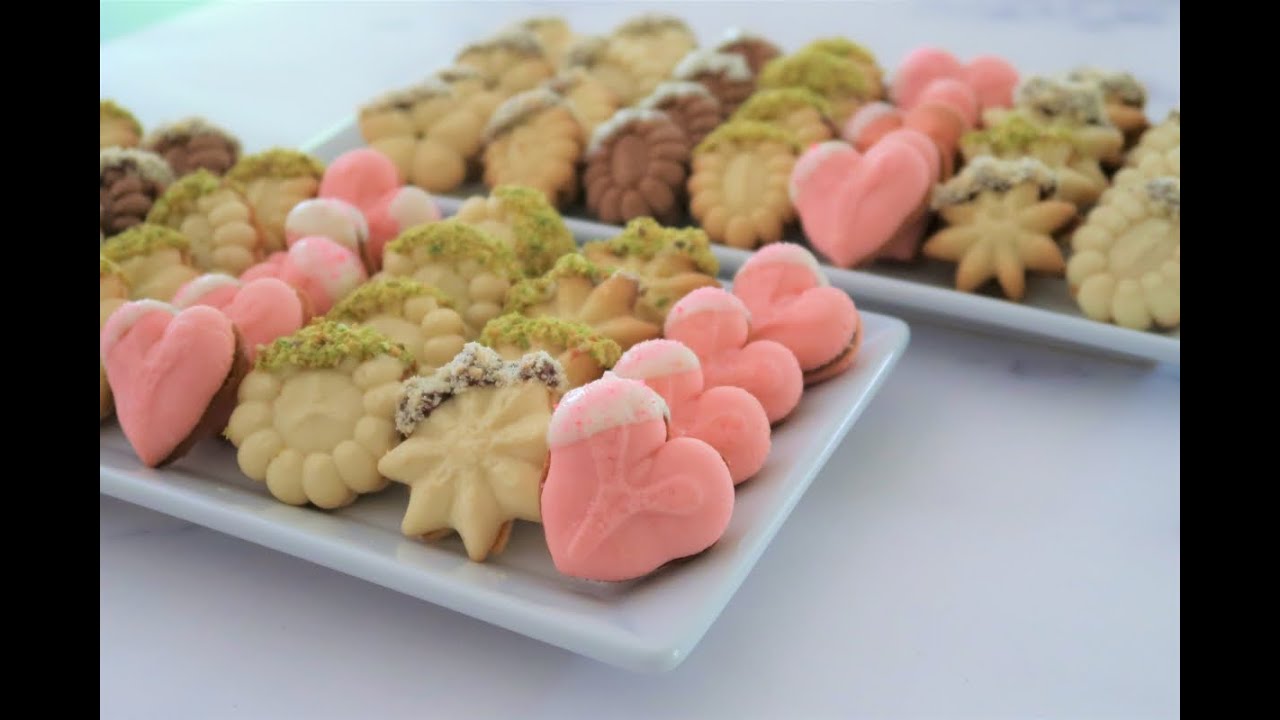 Petit Four | البتيفور الناعم | Betefour Cookies - YouTube