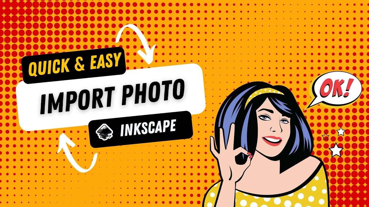 How To Import A Photo Into Inkscape - YouTube