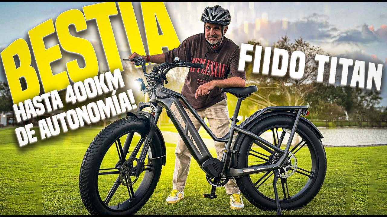 El MONSTRUO de las bicicletas eléctricas • Fiido Titan • Prueba sin piedad - YouTube