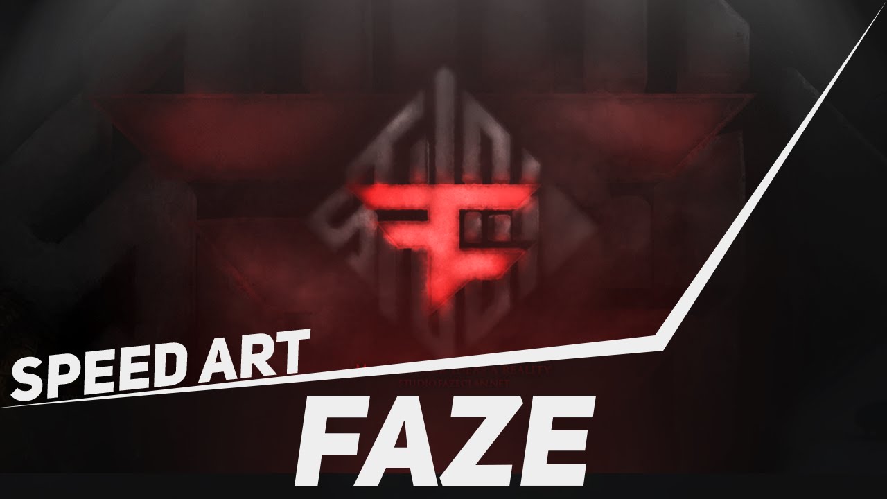 Photoshop Speed Art #33: FaZe Studios Header | BazDZN - YouTube
