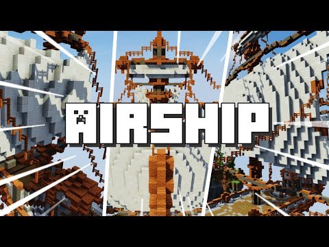 Minecraft: Airship Build Cinematic - YouTube