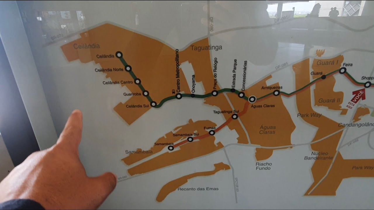 Grande necessidade da expansão do Metrô-DF - YouTube