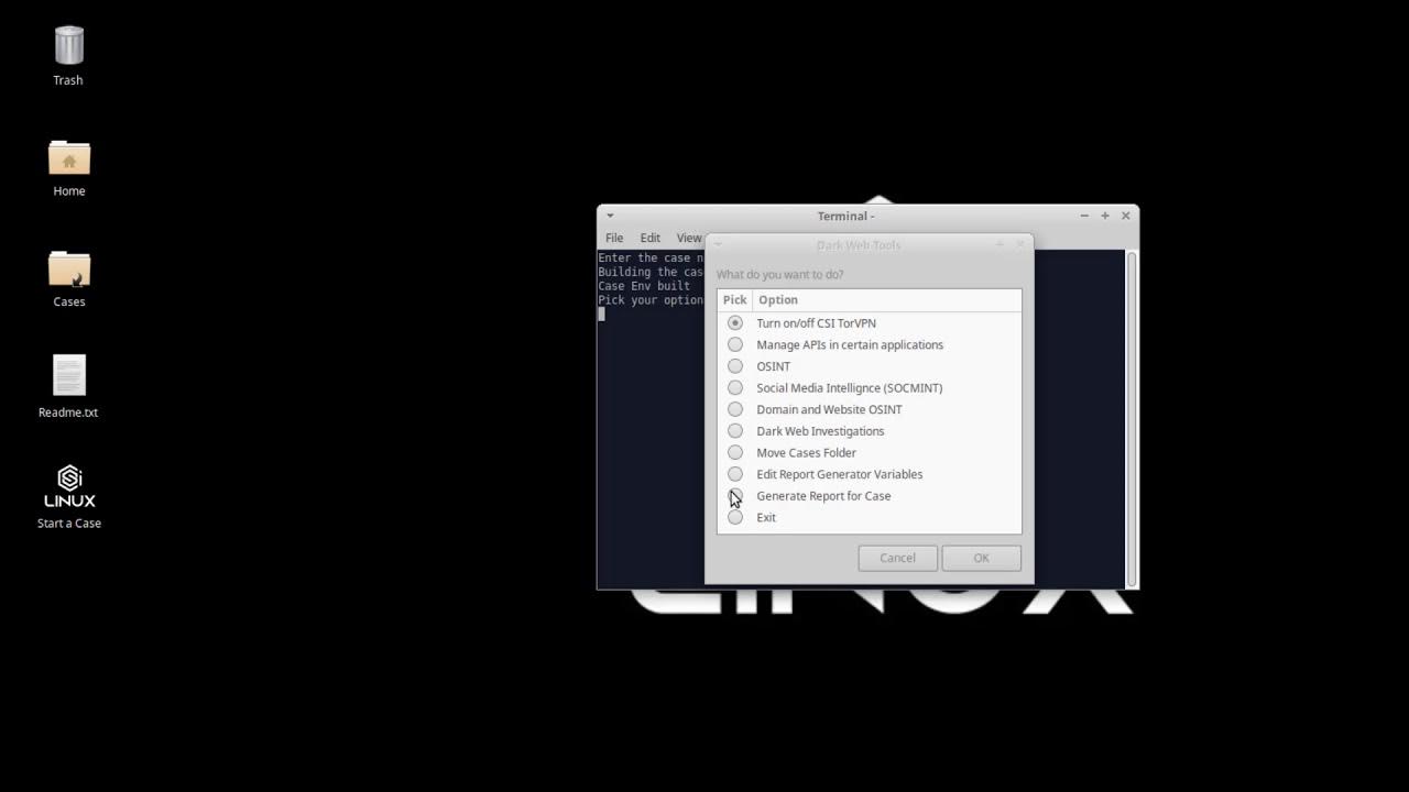 CSI Linux 2021 - Report Template Demo - YouTube