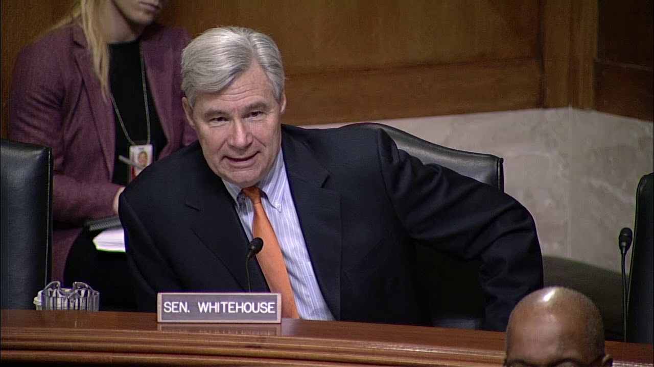 Senator Whitehouse in Senate EPW Fish and Wildlife Service Oversight ...