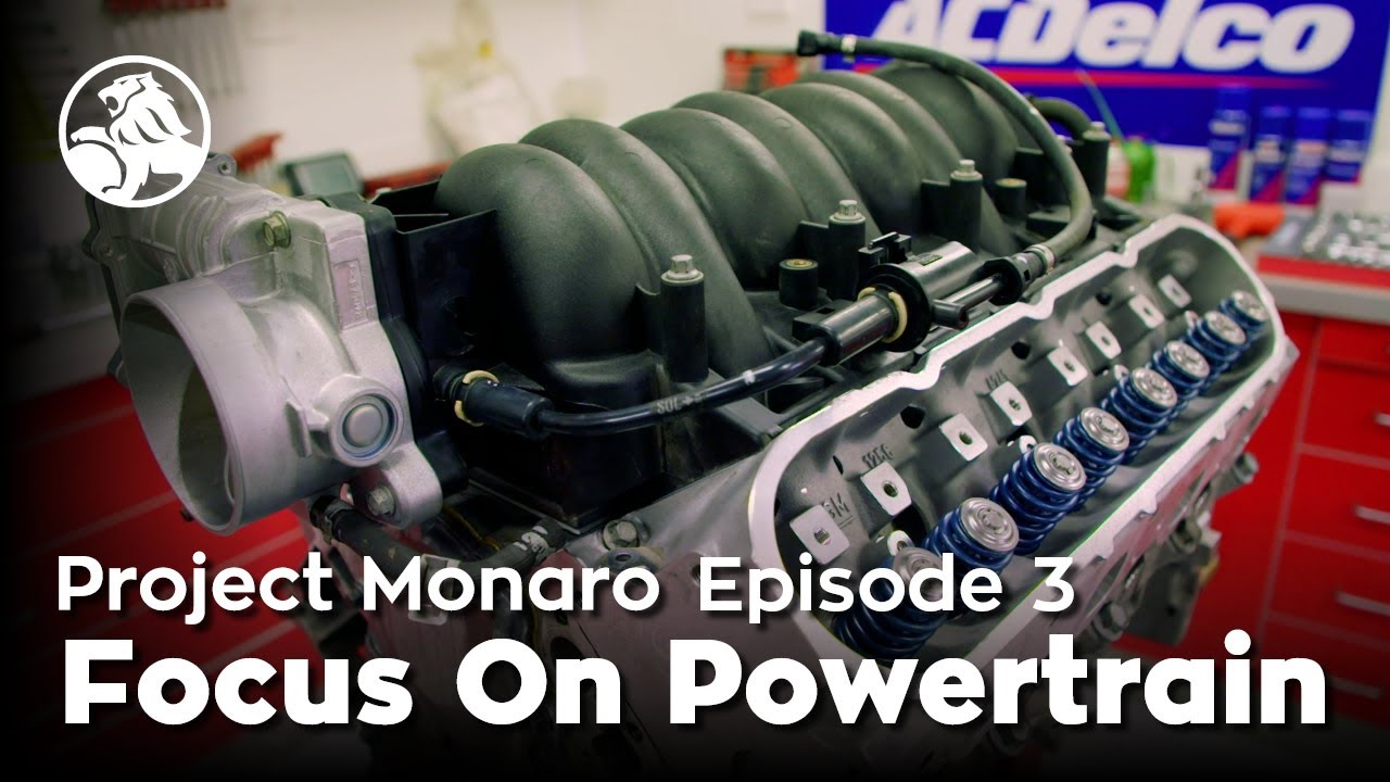 Project Monaro Episode 3 - Focus On Powertrain - YouTube