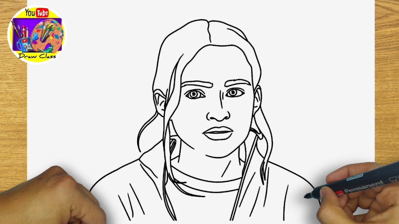 HOW TO DRAW Max Mayfield - STRANGER THINGS | DRAWING MAX FROM STRANGER ...