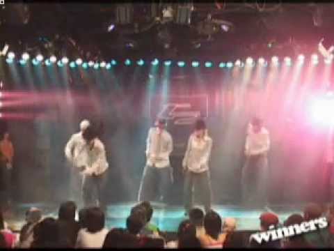 winner dance school winners poppin crew 2003 - YouTube