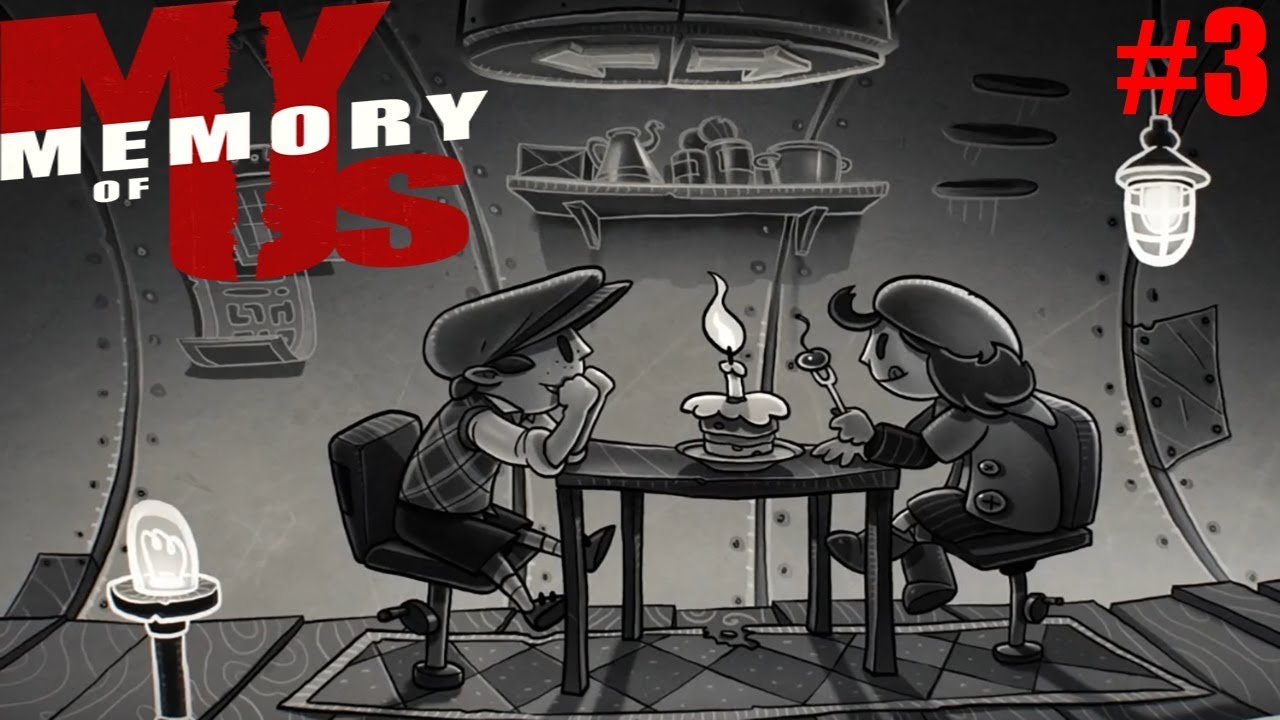 My Memory of Us прохождение #3 Начало Войны и Город после Бомбардировок ...