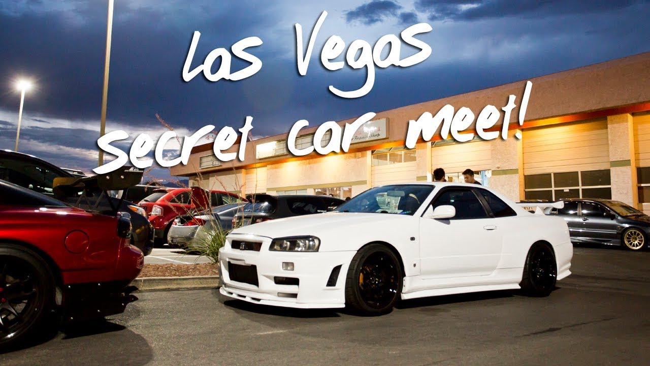 Las Vegas' Secret Car Meet - YouTube