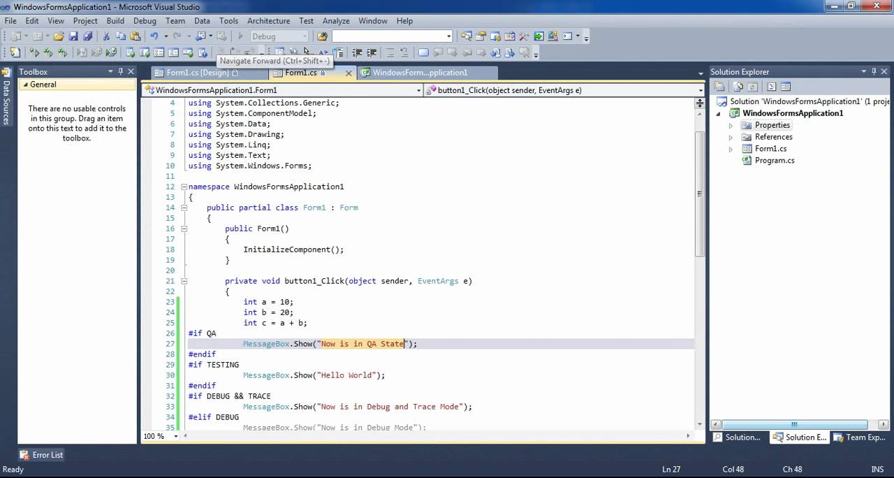 Visual Studio[教學1] - Preprocessor Directive - YouTube