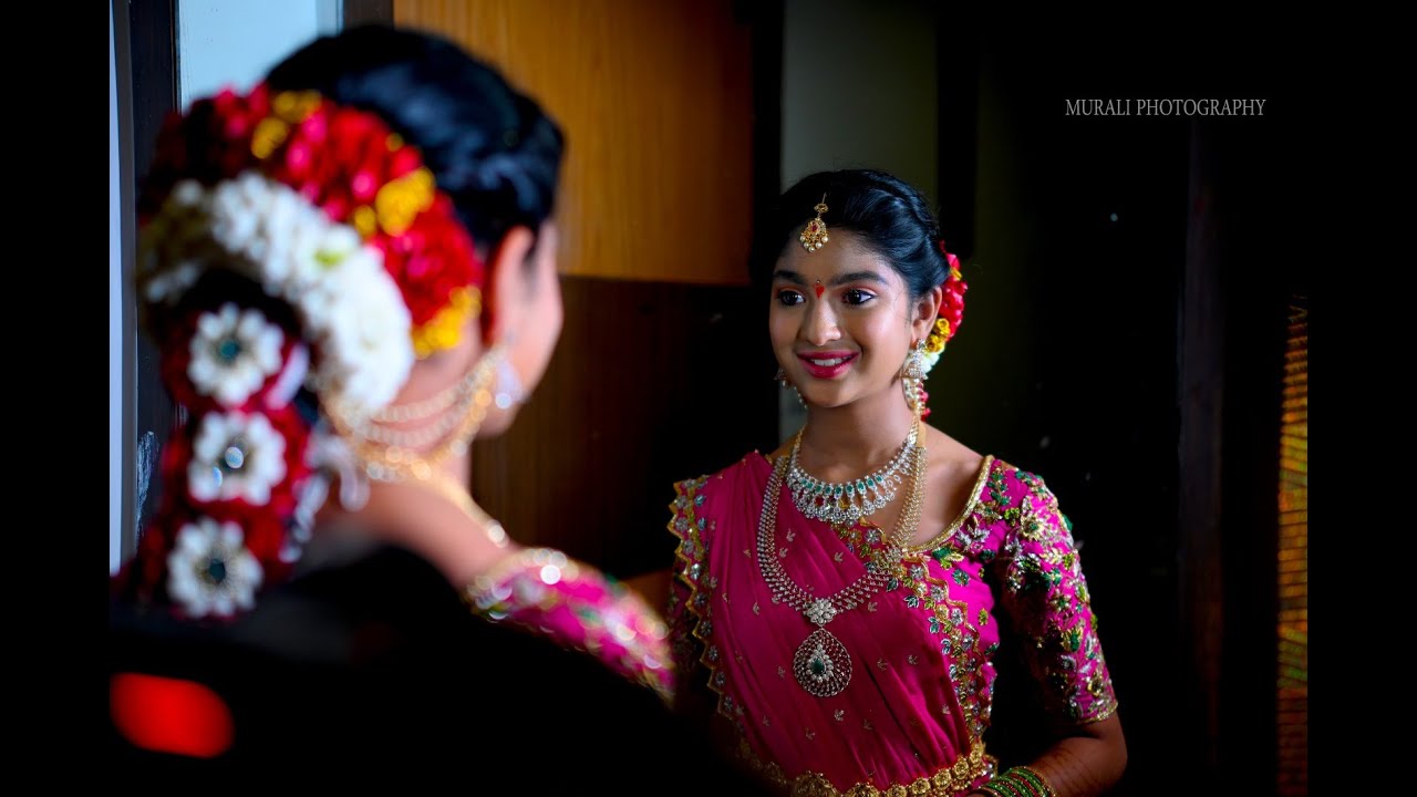 HALF SAREE FUNCTION - YouTube