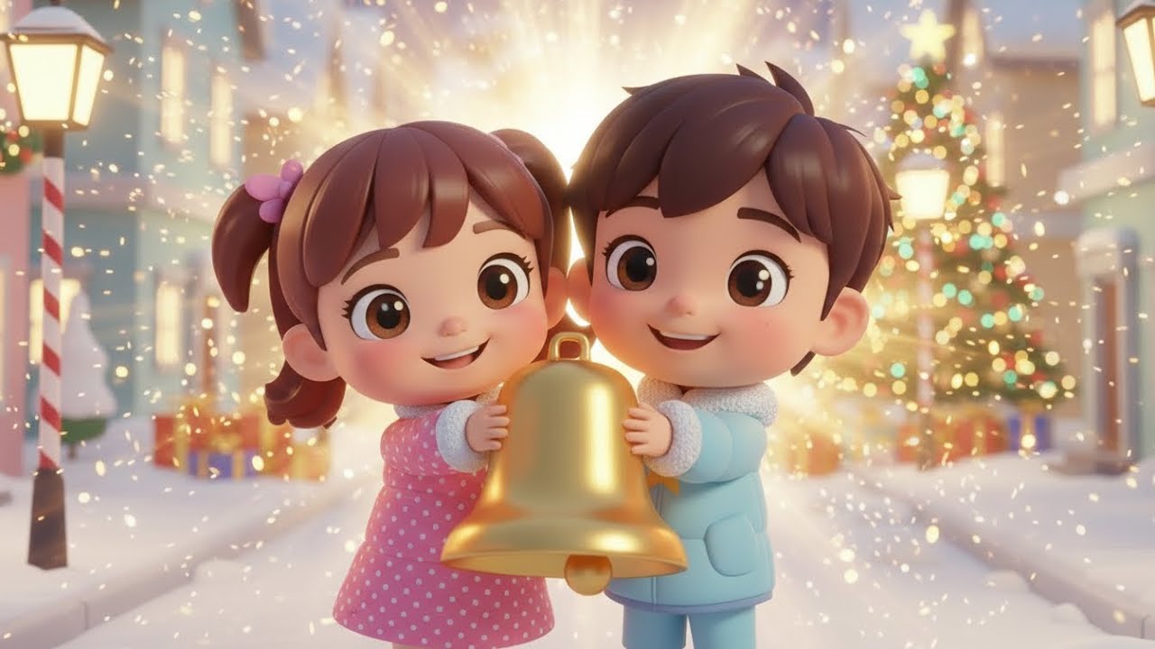 Jingle Bells 🎄 Christmas Fun with MimiMomo | Kids Song Animation - YouTube
