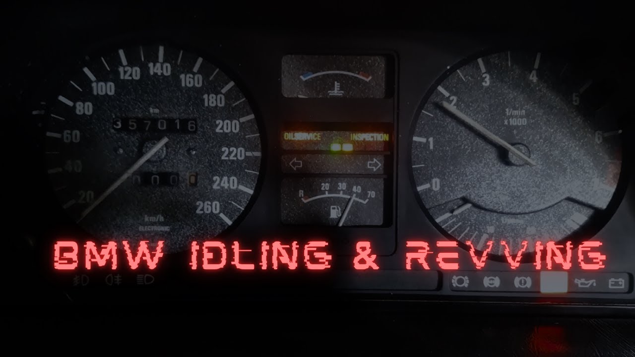 🚘😏CAR ASMR BMW REVVING AND IDLING, LOOP, NO TALKING - YouTube