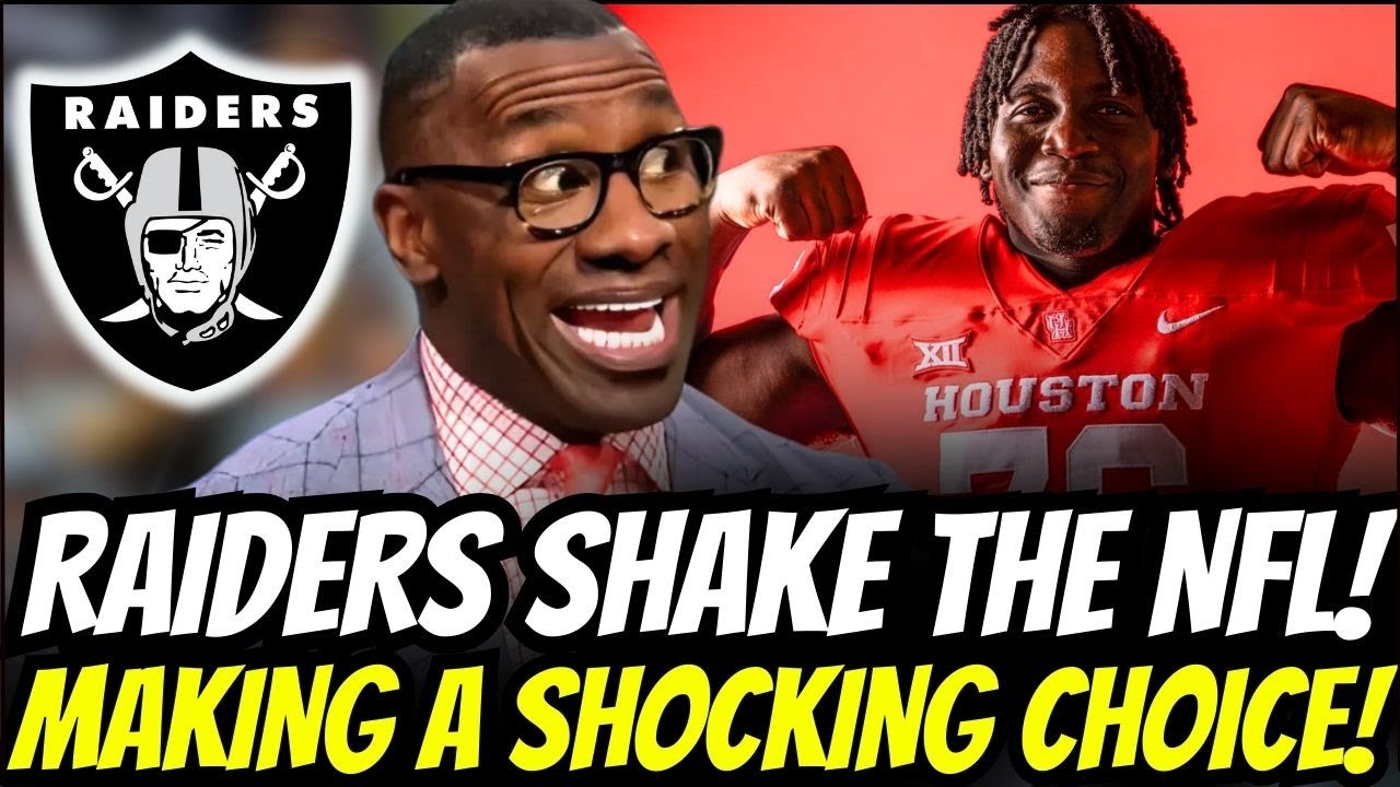 🚨💣RAIDERS SHAKE UP THE NFL DRAFT!!BY MAKING A SHOCKING SELECTION CHOICE ...