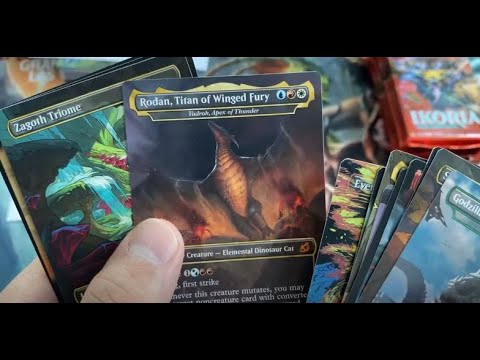 Ikoria Collector Box Opening #16 - Triomes 'n Mythic Zillas! - YouTube