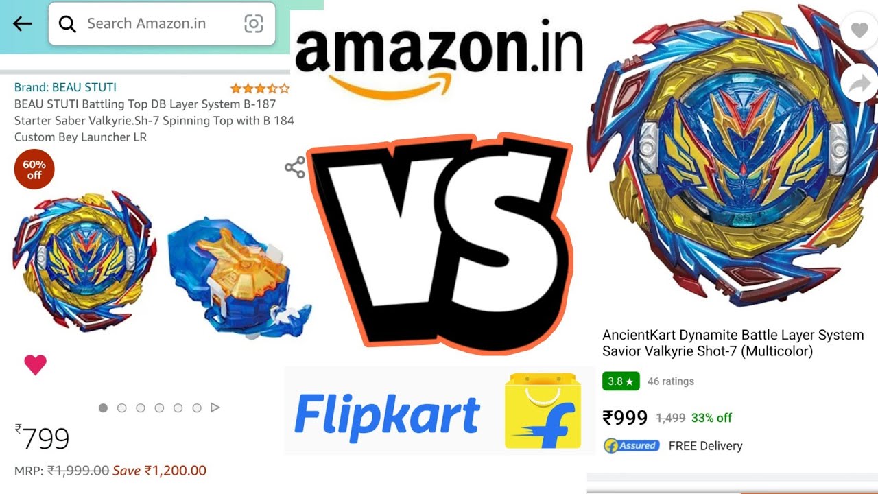 Savior Valkyrie Amazon.in Vs Flipkart 🔥 Best to buy?? Flame🔥 - YouTube