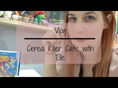 Vlog | Blonde Elle and Cereal Killer Cafe Birmingham