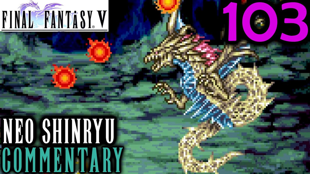Final Fantasy V Walkthrough Part 103 - Neo Shinryu Boss Battle (Bonus ...