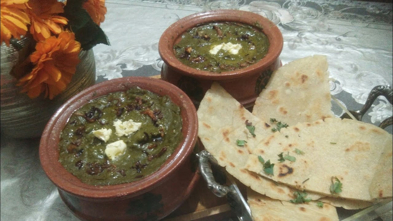 Saraon ka Saag with Makki ki Roti Recipe By Chef Rafia Khan - YouTube