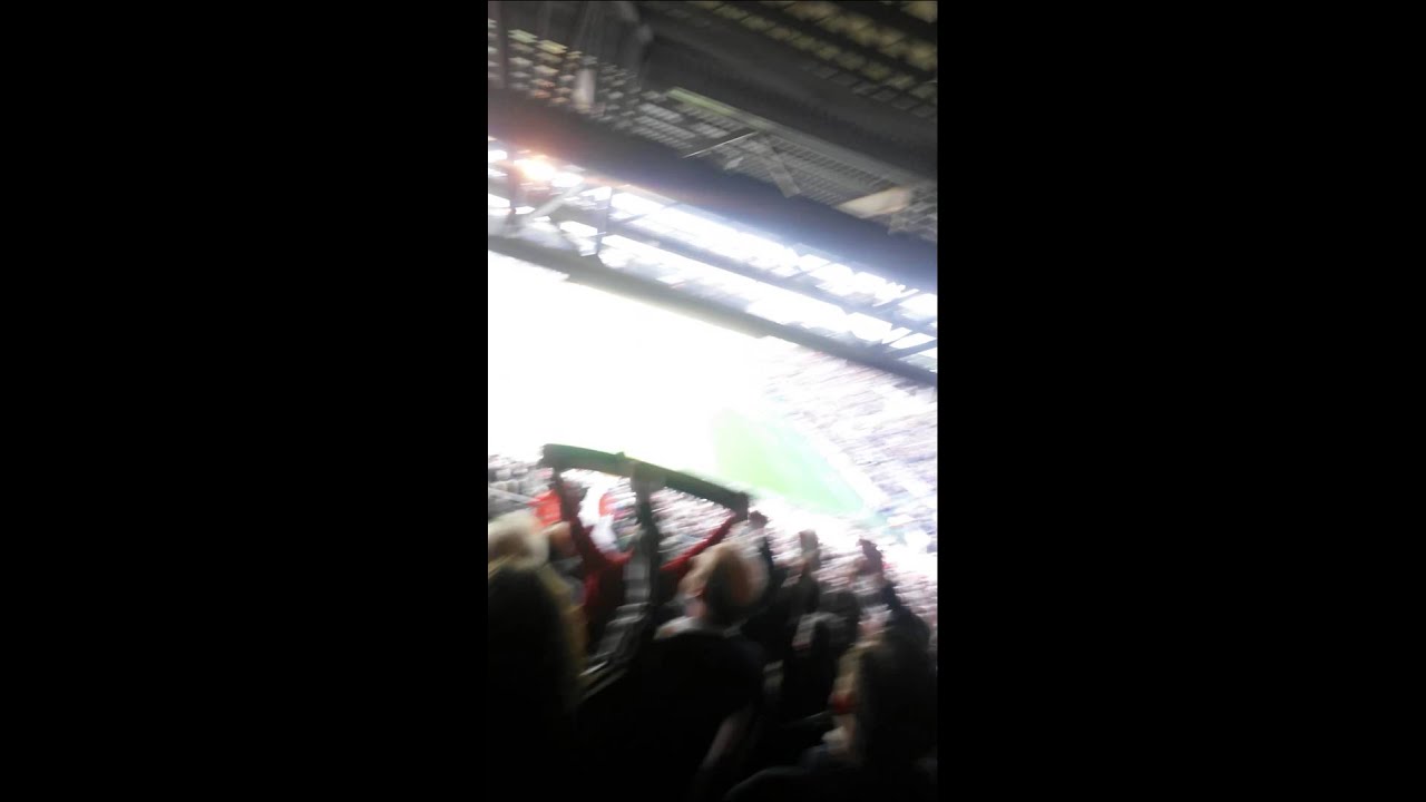 Fulham Fans Up Hammy End Fulham 2-2 Hull City - YouTube