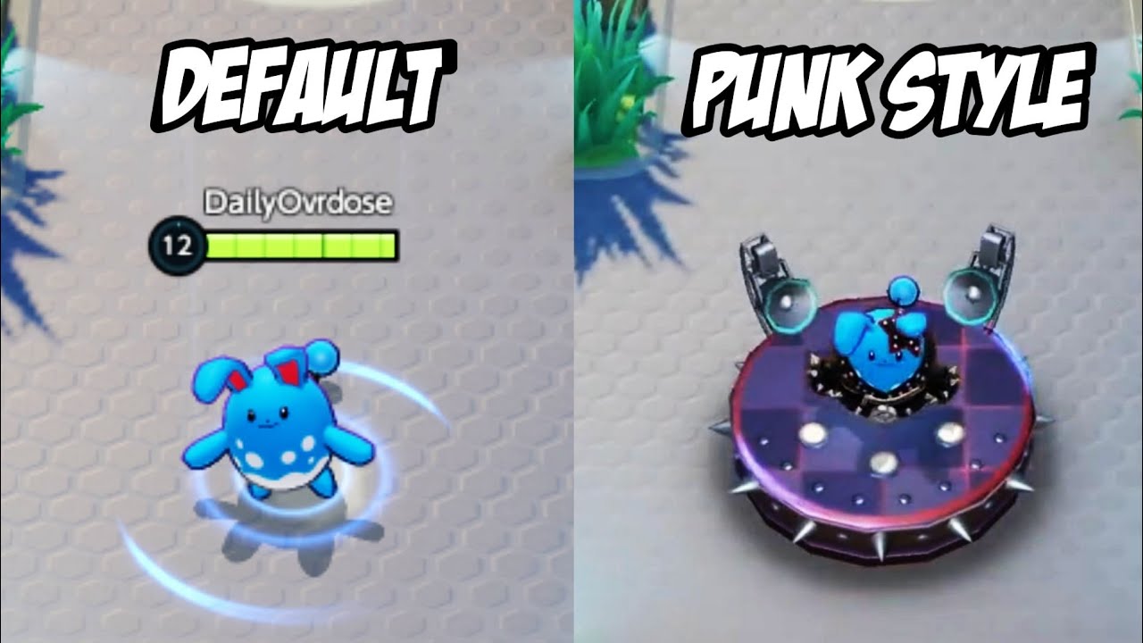 Punk Style Azumarill Skin Spotlight - YouTube