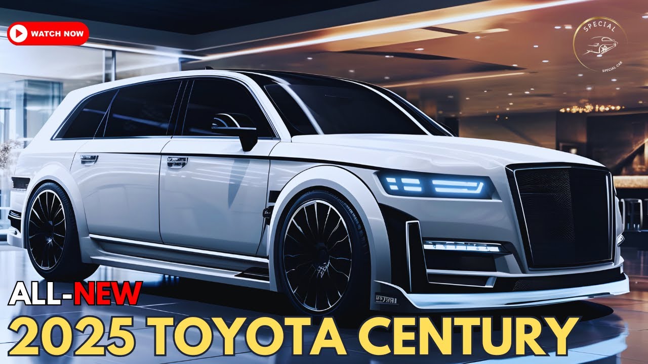 All-New 2025 Toyota Century: A Masterclass in Luxury Sedan Design ...