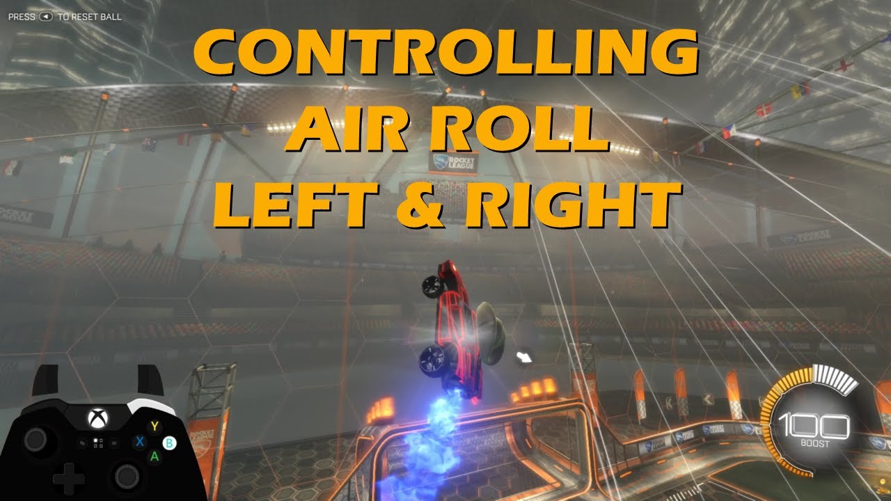 Left and Right Air Roll control - YouTube