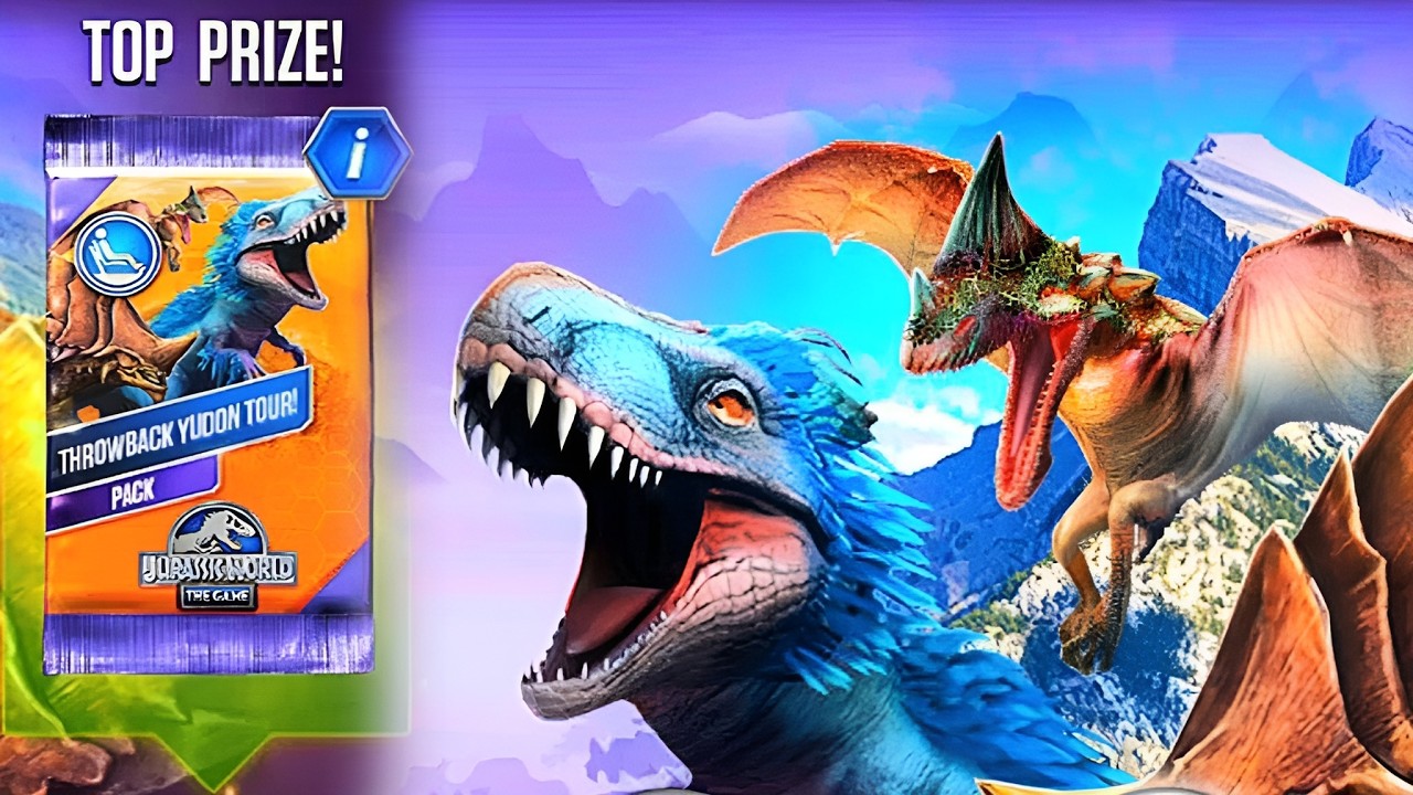 THROWBACK YUDON TOUR!! YUDON BATTLE | JURASSIC WORLD THE GAME - YouTube