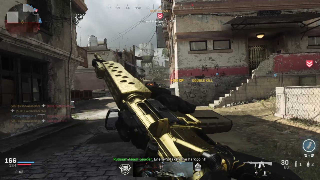 Cod MW First game on Crash - YouTube