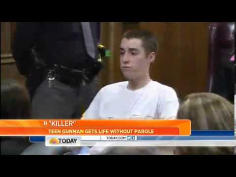 School shooter TJ Lane to serve 3 life sentences - YouTube