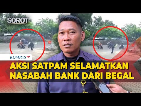 Detik-Detik Nasabah Bank Dibegal Saat Bawa Rp 450 Juta, Perampokan Gagal Akibat Dicegah Satpam