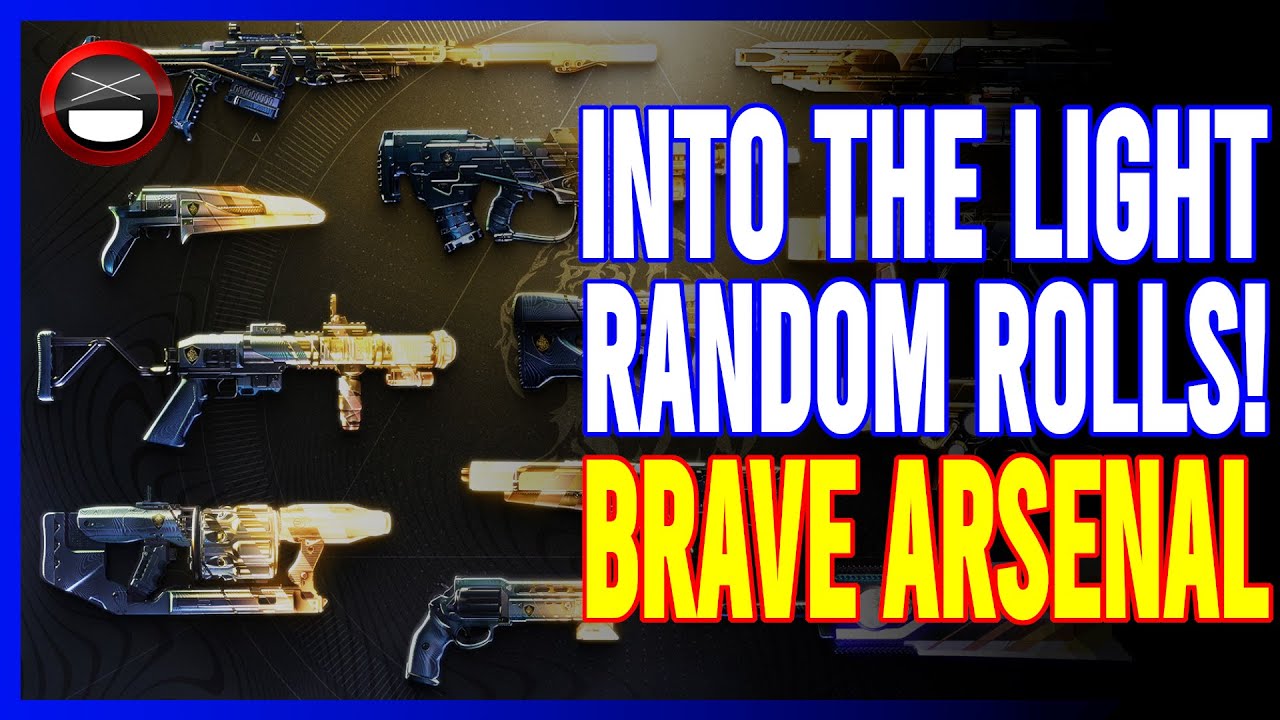 Destiny 2: ALL Random Rolls For The Brave Arsenal! - YouTube