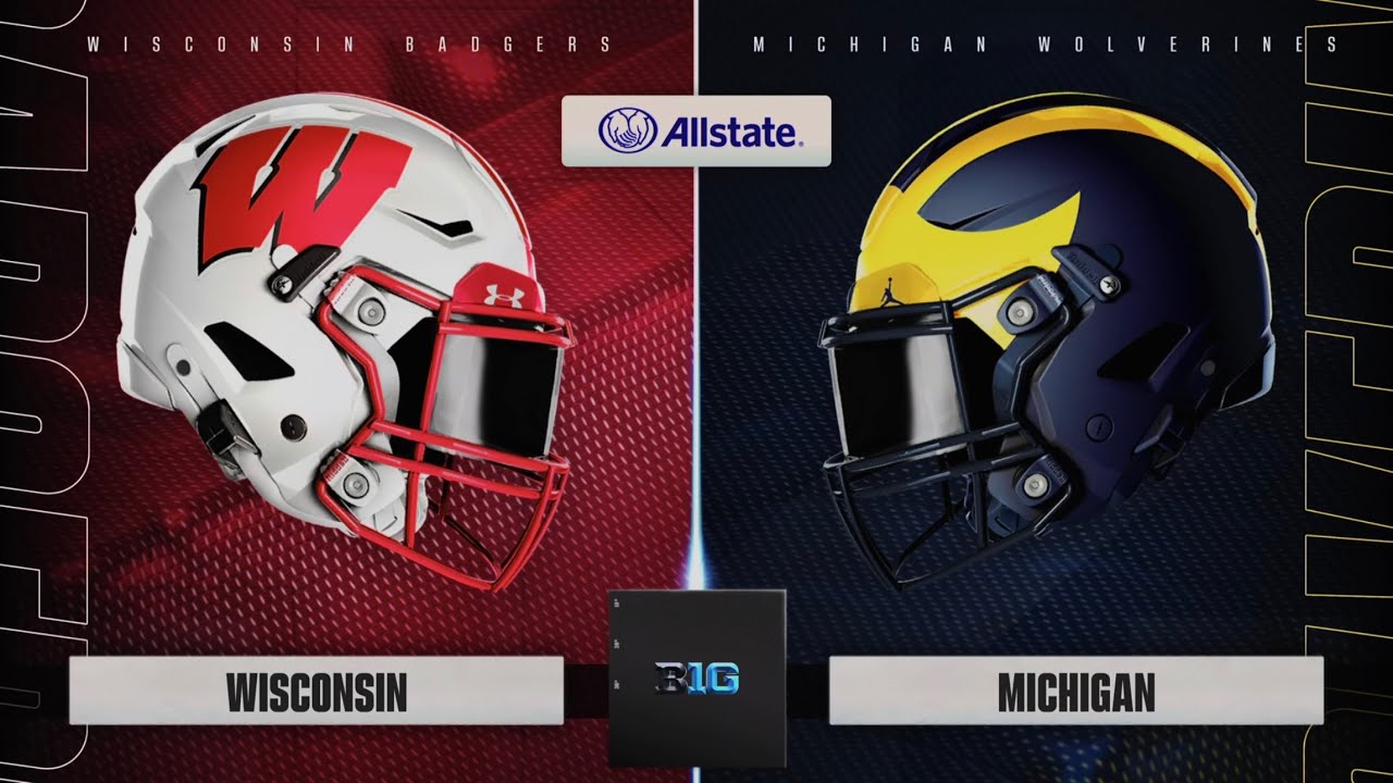 Wisconsin vs #25 Michigan WK3 2029 AI vs AI - YouTube