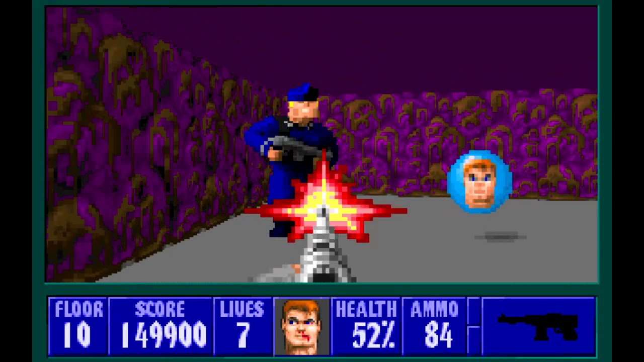 Wolfenstein 3D - Episode 1: Escape From Castle Wolfenstein - Secret ...
